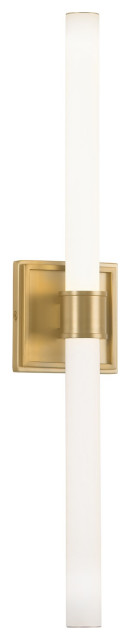 Kuzco - VL17024-BG - Rona 24-in Brushed Gold LED Vanity - Transitional - Bathroom Vanity ...