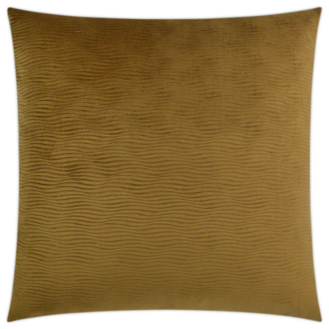 Stream Pillow - Walnut, 24" x 24" - Contemporary - Decorative Pillows ...