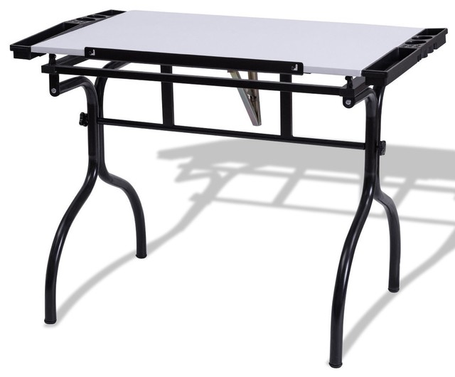 Modern Style Adjustable Folding Drafting Table Drawing Desk ...