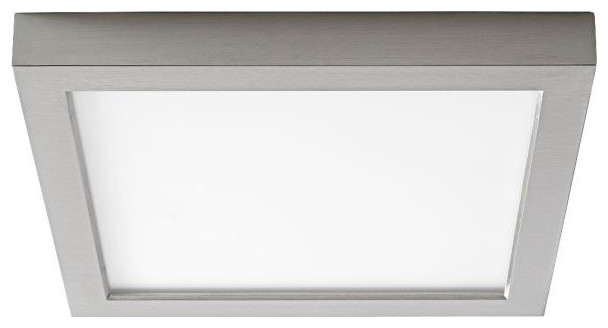 Oxygen Lighting 3-334-24 Altair - 9.13 Inch 18.5W 1 LED Square Flush ...