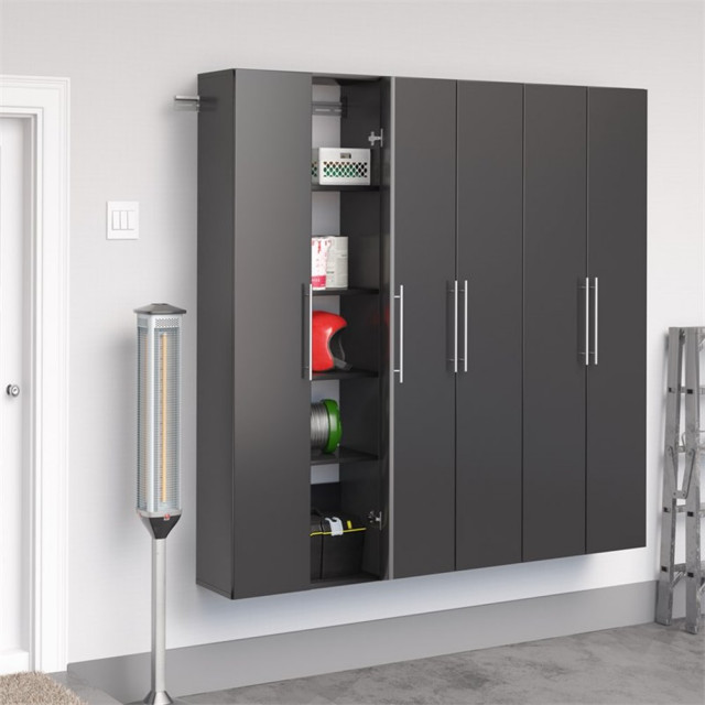 Prepac HangUps 72" Storage Cabinet Set C - 3 Piece - Garage And Tool ...