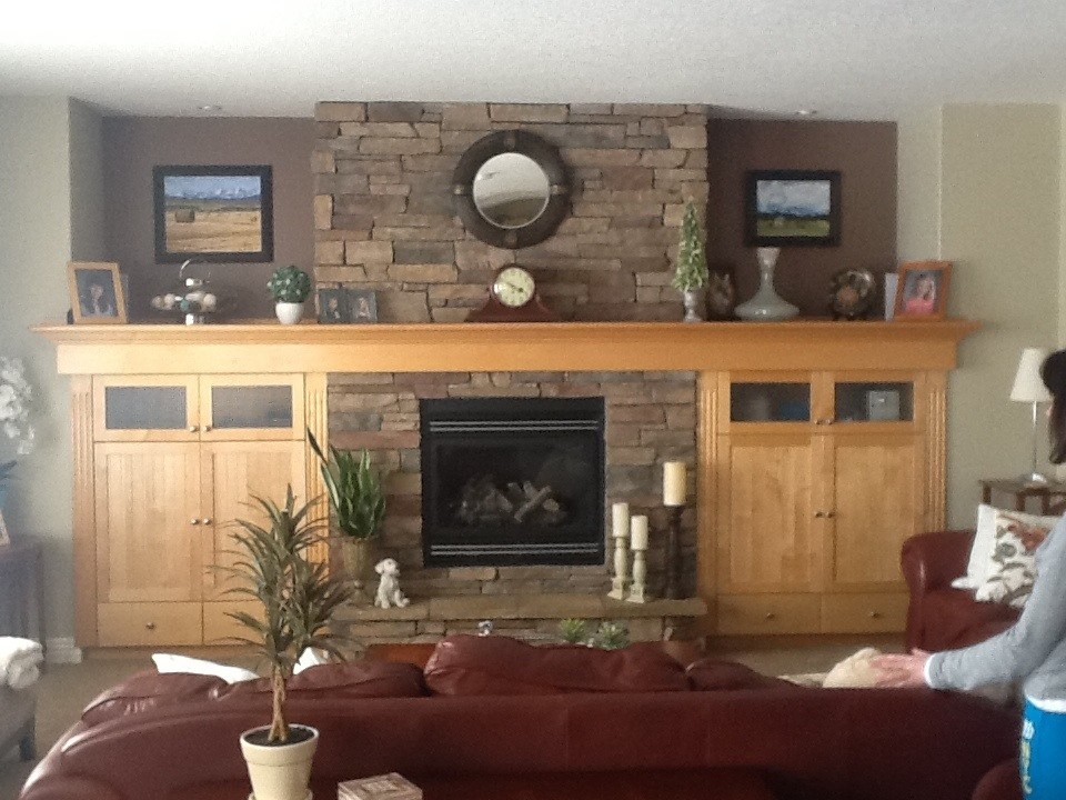 Should I paint my maple wall unit white?