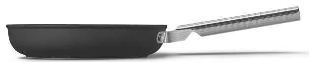 Smeg Cookware 9.5-Inch Black Frypan - Transitional - Frying Pans And ...