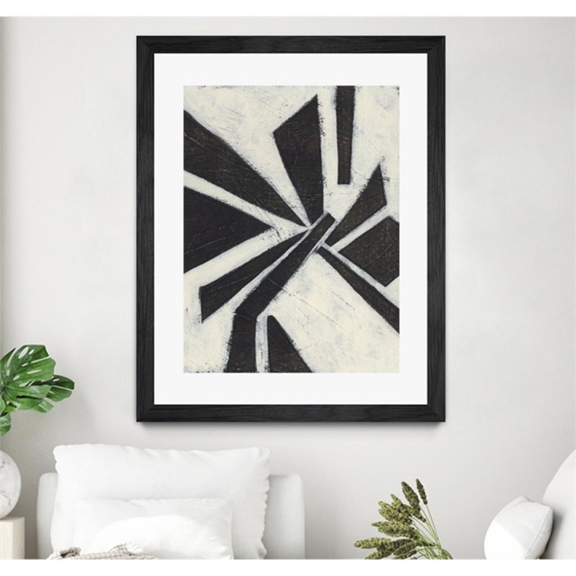 Giant Art 30x40 Symbiotic VI Matted and Framed in White - Contemporary ...