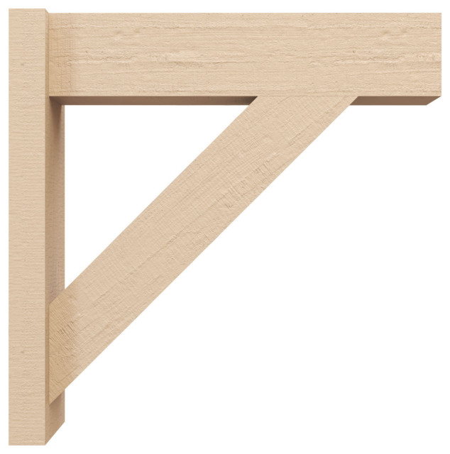 Traditional Block Rough Cedar Woodgrain TimberThane Outlooker, Primed ...