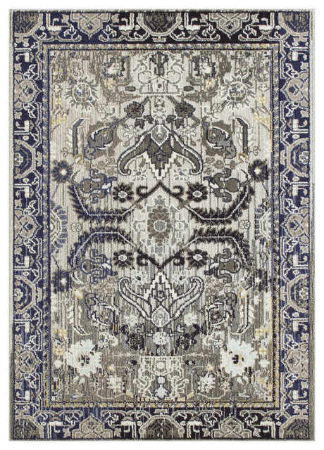 Avalon Rugs Bohemian Gypsy Collection Persian Area Rug 5'x7' Dusk, 8 ...