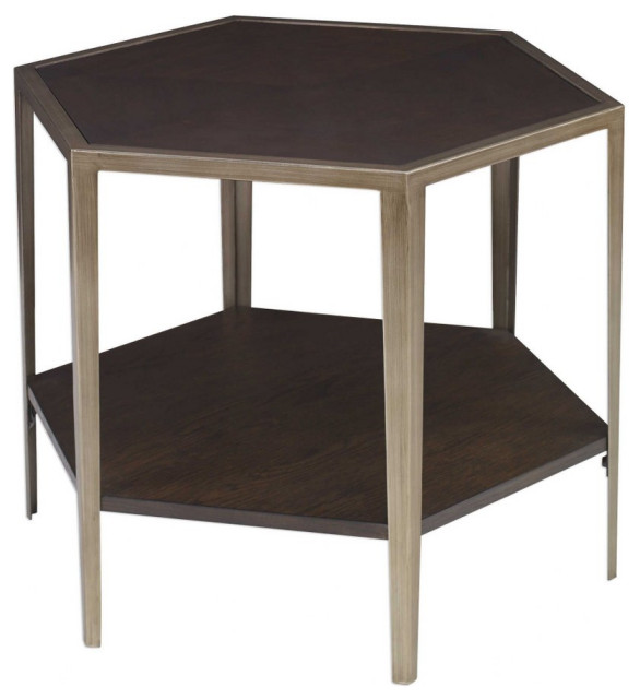 24 inch Geometric Accent Table - Furniture - Table - 208-BEL-3314619 ...