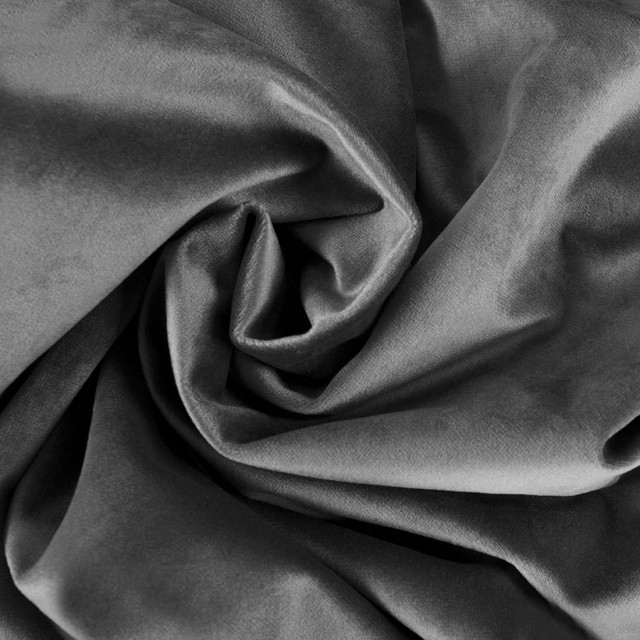 Pepper Grey Heritage Plush Velvet Fabric Sample, 4Wx4L, 4W x 4L ...