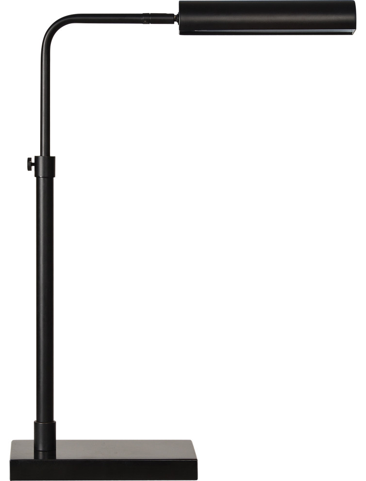 Fabolia Matte Black Iron Table Lamp - Transitional - Table Lamps - by ...