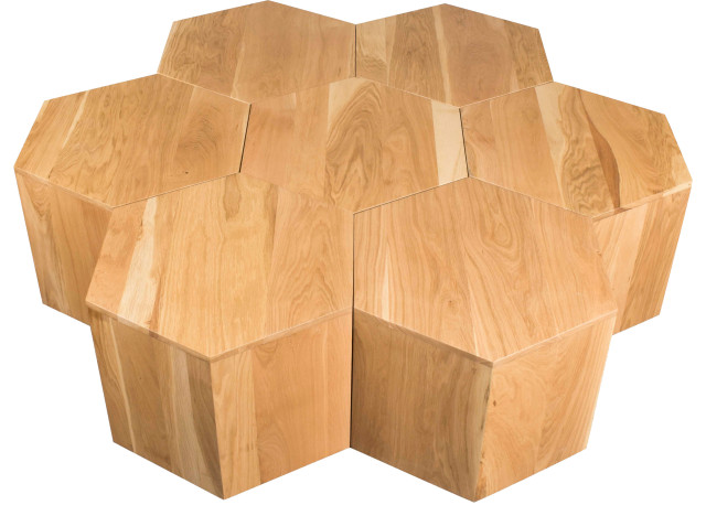 Eternal Modular Coffee Table, 7 Piece - Transitional - Coffee Tables ...