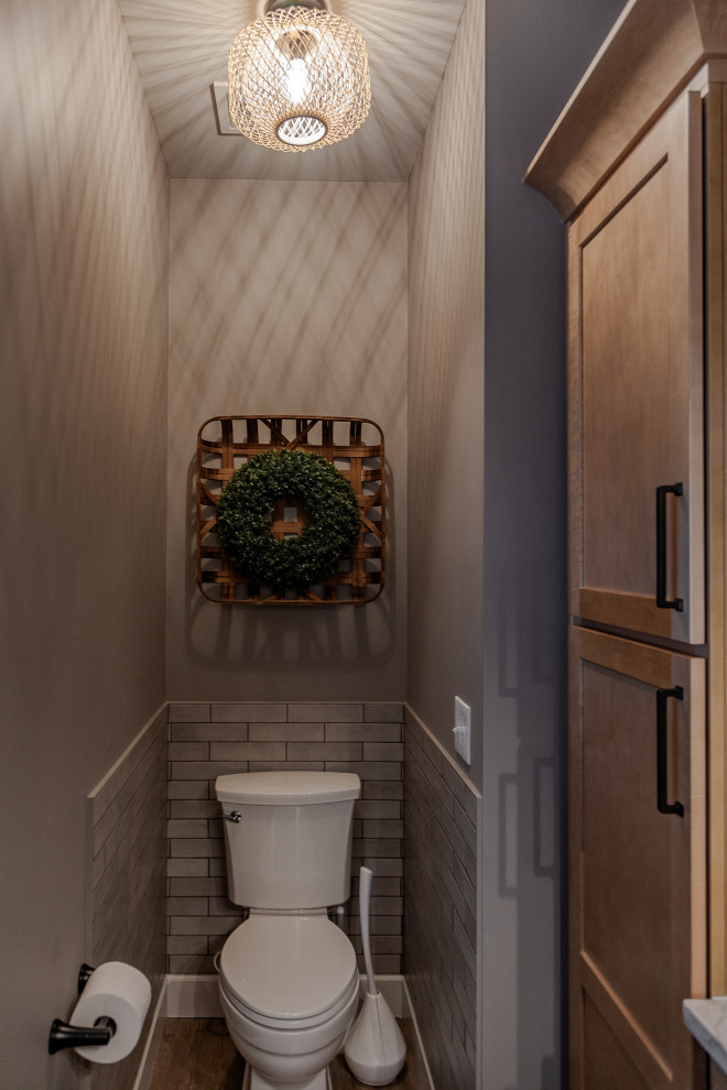 NATURE INSPIRED HOME REMODEL - Craftsman - Powder Room - Atlanta - by ...
