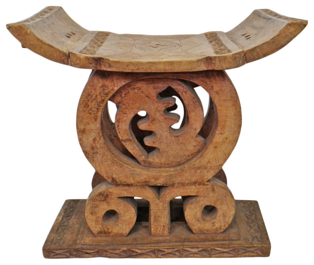 Consigned Ashanti Stool - Traditional - Accent And Garden Stools - by ...