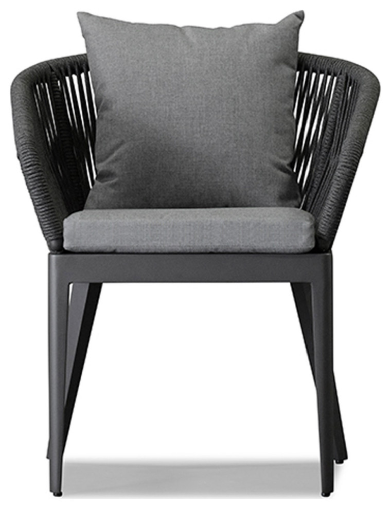 Curved Outdoor Dining Chair | Andrew Martin Voyage - Midcentury ...
