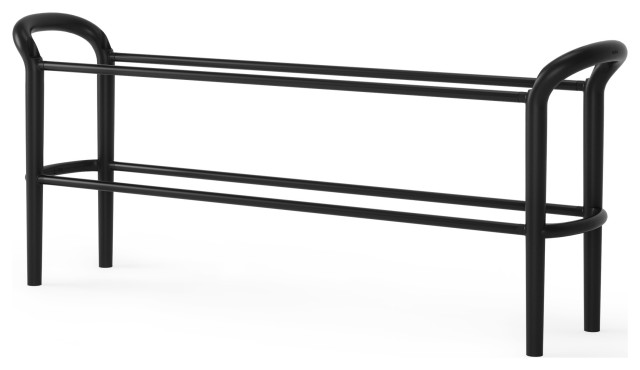 Umbra Shoestack Shoe Rack, Set of 2 Matte Black - Midcentury - Shoe ...