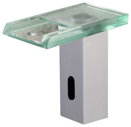 Water Powered LED Motion Sensor Waterfall Commercial Automatic Brushed ...