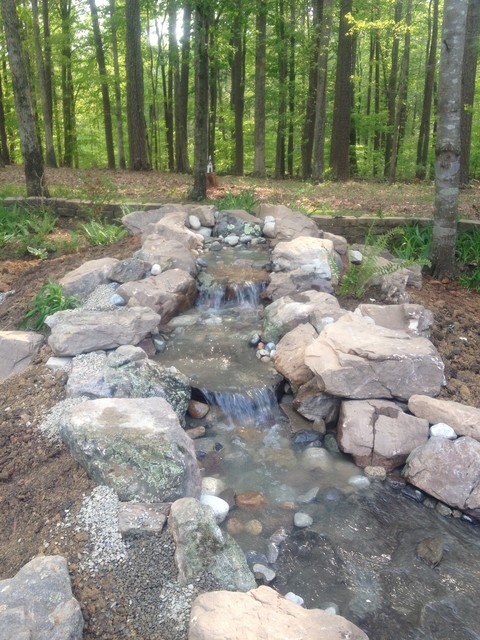 Recirculating Pondless Waterfall