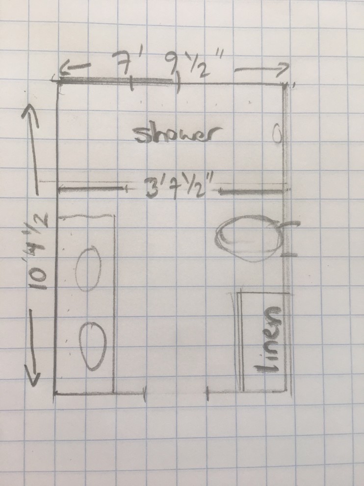 Shower tile help