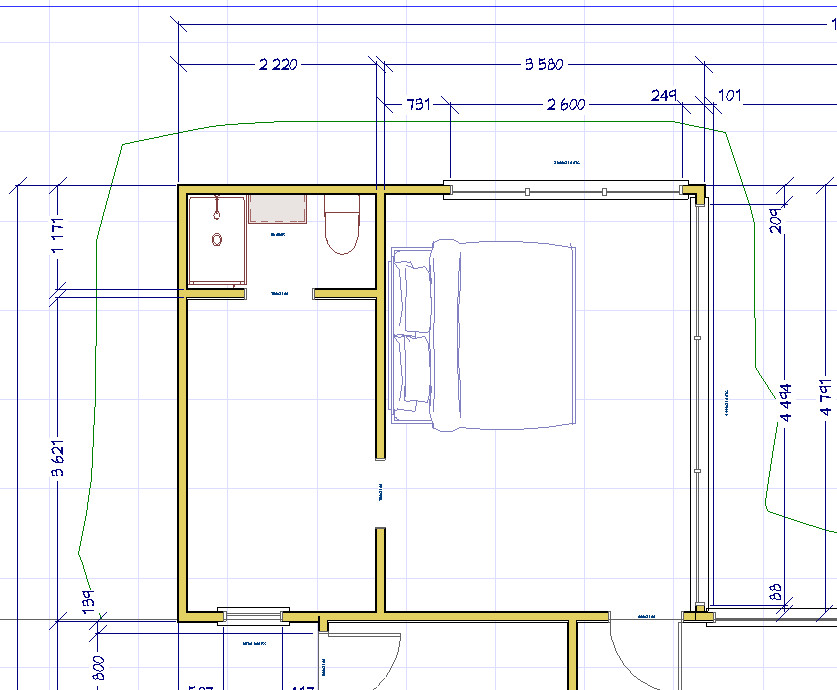 Master Bedroom, Robe & Ensuite Layout Help | Houzz AU