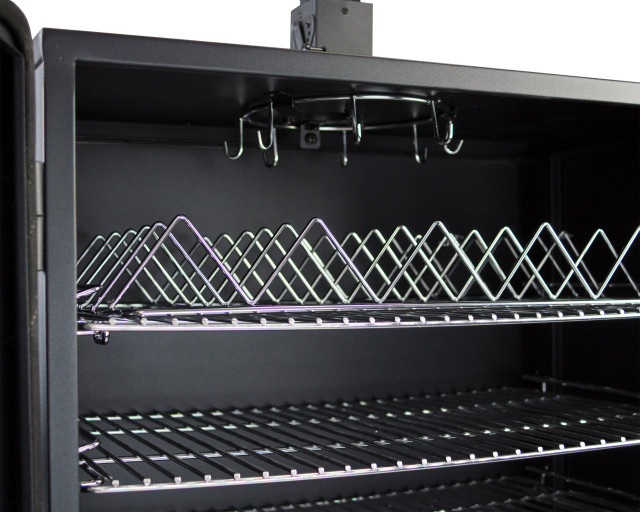 Dyna-Glo Wide Body Vertical Offset Charcoal Smoker - Contemporary ...