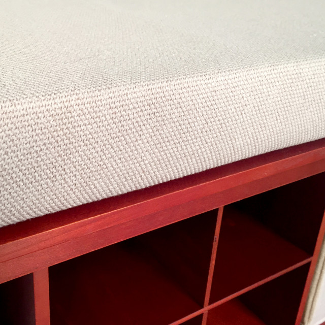 Solid Wood Entry Bench with 1 Bin and 2 Shoe Dividers - Transitional ...