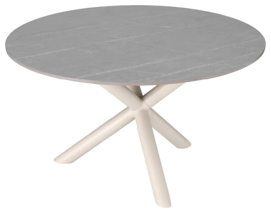 Round Ceramic Outdoor Dining Table | Eichholtz Nassau - Contemporary ...