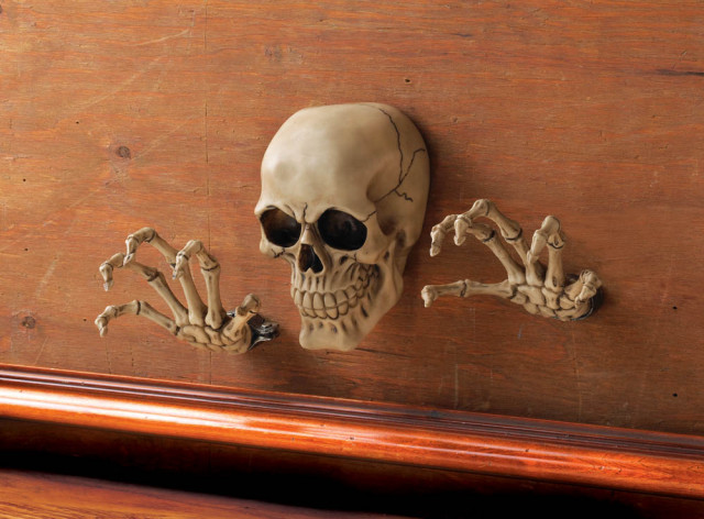 Skeleton Wall Decor Set - Eclectic - Wall Sculptures - by VirVentures ...