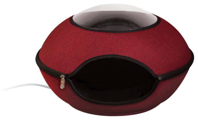 K&H Pet Products Thermo-Lookout Cat Pod Red 21"x21"x7.5" - Cat ...