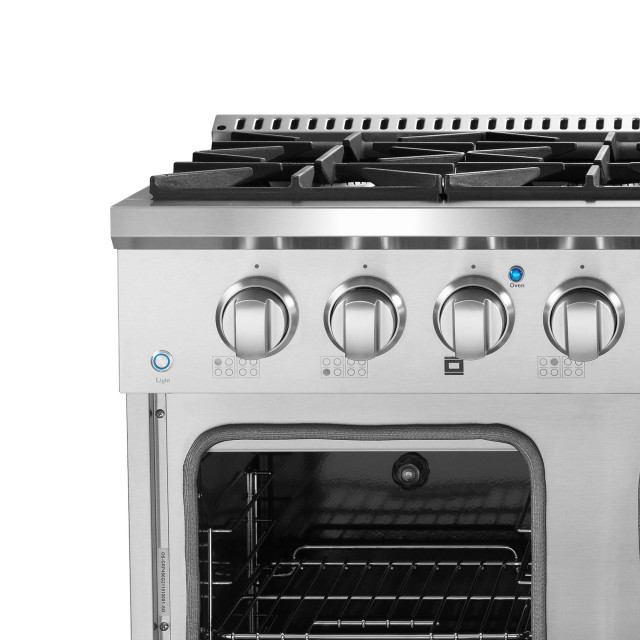 Cosmo 48 in. 5.5 cu. ft. Double Oven Gas Range with 8 Burners in ...