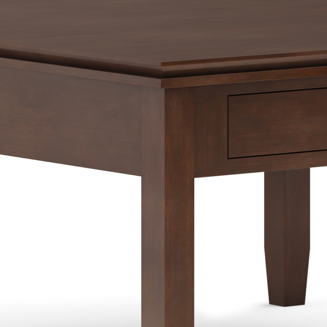 Artisan SOLID WOOD Square Coffee Table - Transitional - Coffee Tables ...