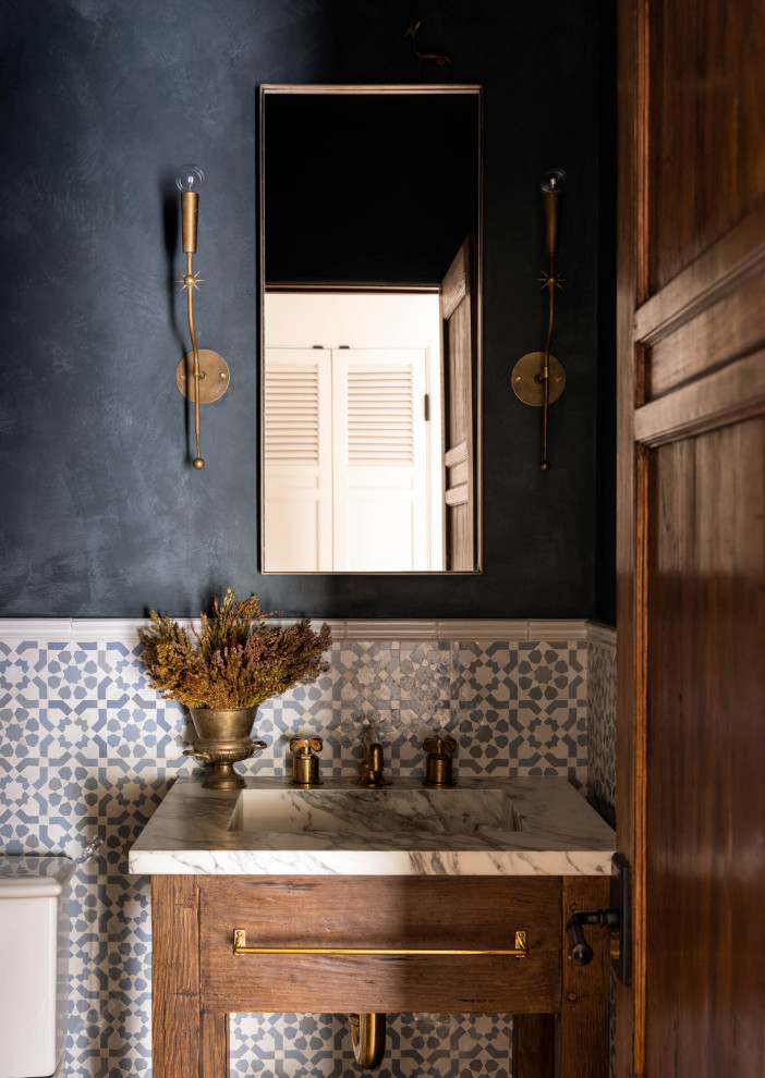 1930s Spanish Bungalow - Mediterranean - Powder Room - Los Angeles - by ...