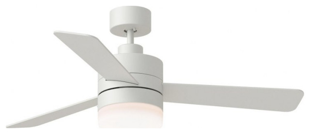 3 Blade Ceiling Fan Light Kit In Modern Style-15 Inches Tall and 44 ...