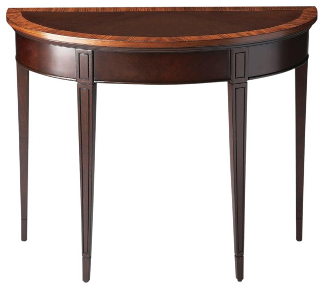 Traditional Cherry Console Table by Butler - Transitional - Console ...