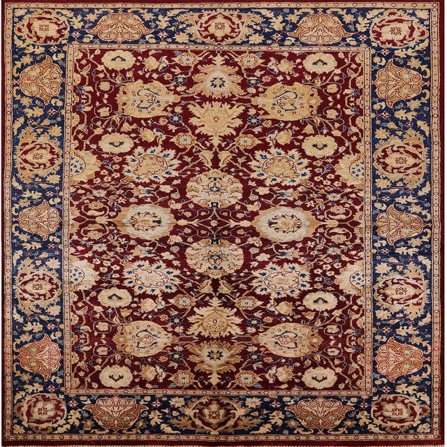 Ahgly Company Indoor Rectangle Mid-Century Modern Area Rugs, 5' x 7', 6 ...