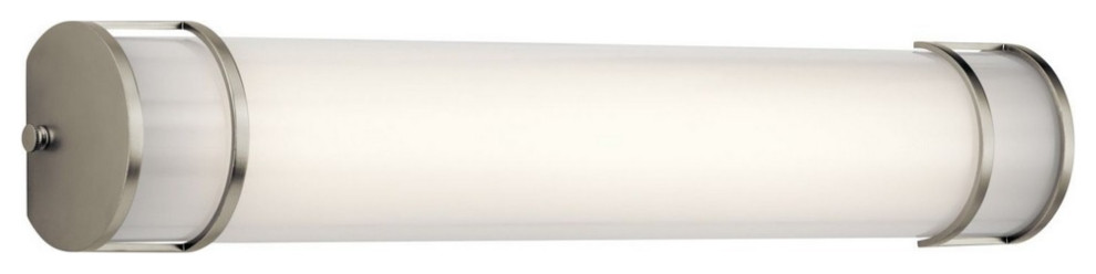 1 Light Linear Bathroom Light Fiture Approved for Damp Locations ...