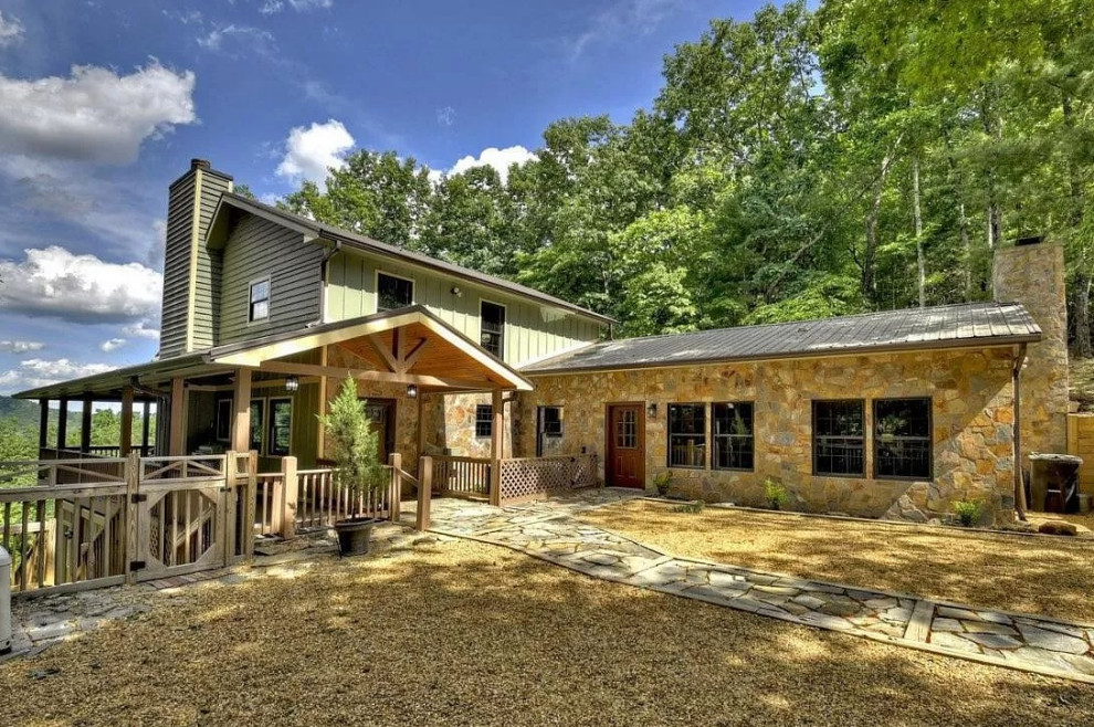 The Scrougetown Saltbox Addition - Rustic - House Exterior - Other - by ...