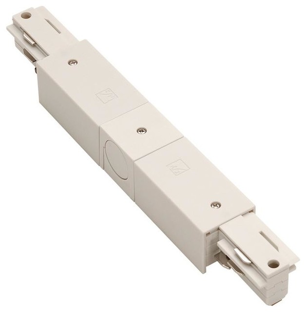 WAC-Lighting W Track, I Power Connector, White, WHIC-WT - Contemporary ...