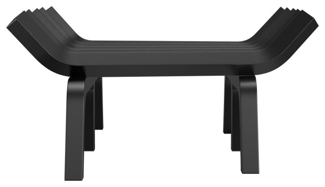 VEVOR 21" Fireplace Log Grate Powder-coated Steel wood Burning Rack ...