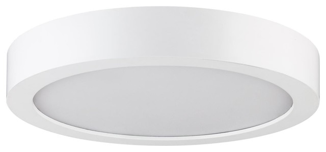 Sunlite LED 7" Round Surface Mount Ceiling Light, 14W 3000K Warm White ...