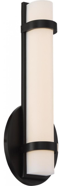 James Allan NVWS36463 Flair 1 Light 12" Tall Integrated LED Wall ...