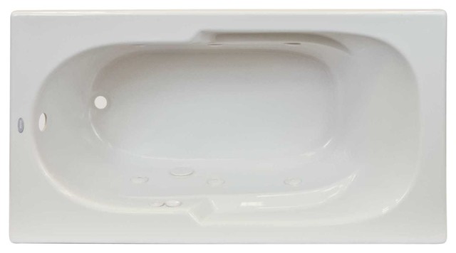 Jacuzzi J2D6036 WLR 1XX Signature 60" Drop In Whirlpool Bathtub ...