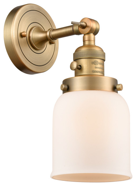 1 Light Vintage Dimmable Led Sconce With A "High-Low-Off" Switch ...