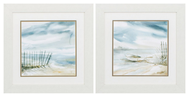 Subtle Mist S/2 - Beach Style - Prints And Posters - by Morning Design ...