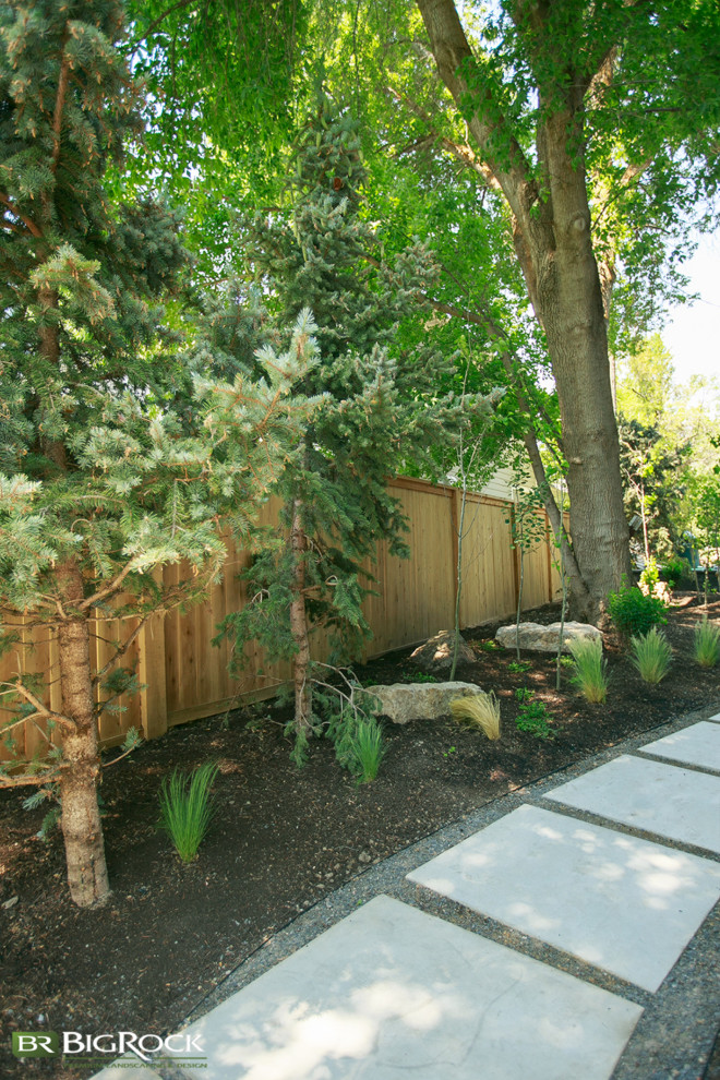 Square Pavers For Backyard - Modern - Landscape - Salt Lake City - by ...