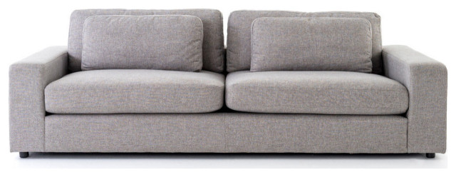 Fauna 98" Sofa Chess Pewter - Transitional - Loveseats - by Virgil ...