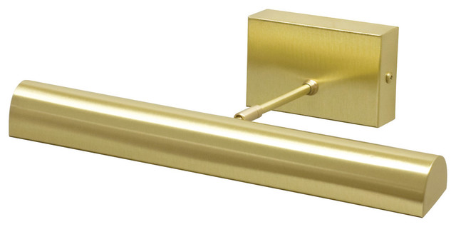 Battery Operated Classic LED 14" Satin Brass Picture Light ...