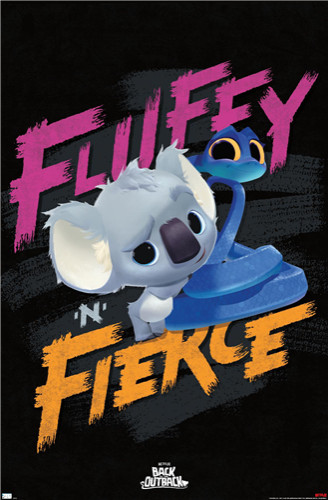 Netflix Back to the Outback - Fluffy 'n' Fierce, 22.375" x 34 ...