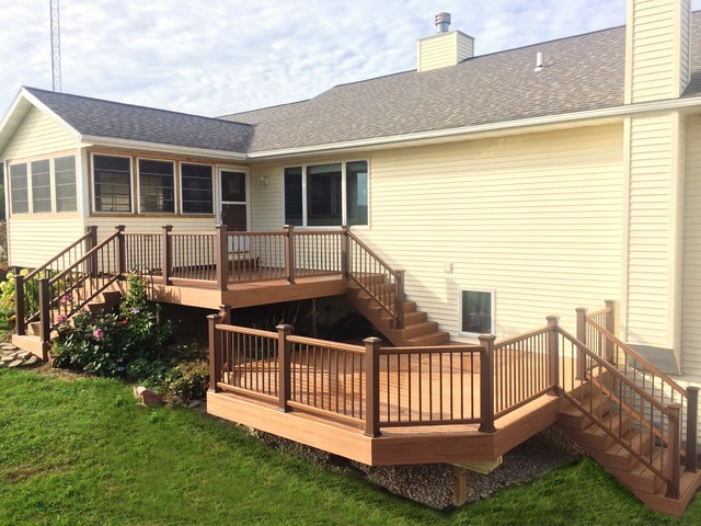 Trex Transcend Bi-level deck - Other - by Decks by Nevin Carpenter ...