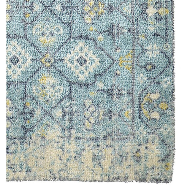 RugSmith Beige Torus Mid-Century Modern Area Rug, 5' X 8 ...