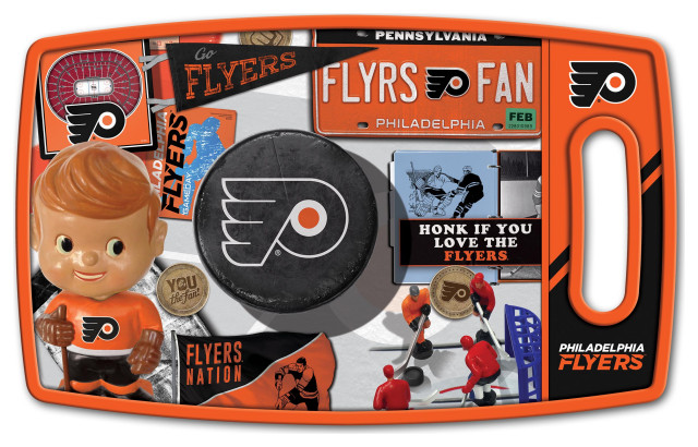 Philadelphia Flyers Retro Series Cutting Board - Traditional - Cutting ...