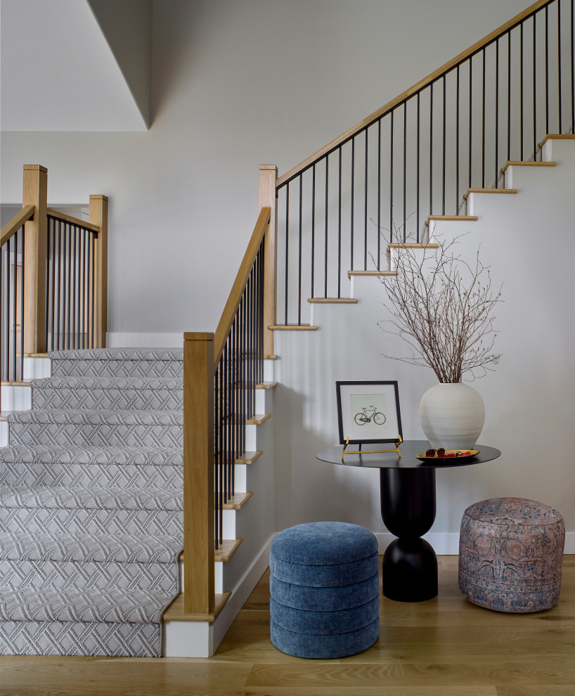 Contemporary Staircase - Transitional - Staircase - Denver - by Denver ...